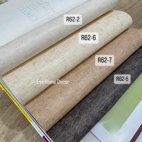 Jual Wallpaper Premium Vinyl Dinding Polos Bertekstur Grey - Cream ...