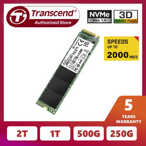 Jual Transcend MTE115S 115S SSD M2 NVMe PCIe Gen 3 x4 - 2TB 1TB 500GB 250GB - 250GB - Jakarta ...