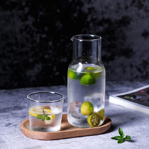 Jual Botol Air dengan Gelas Pitcher Set Exclusive Design Full Glass 2 ...