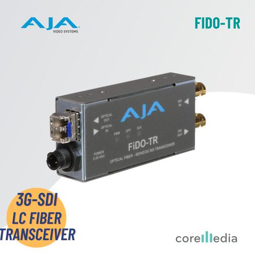 Promo AJA FiDO-TR Single-Channel 3G-SDI / LC Fiber Transceiver FiDO TR ...