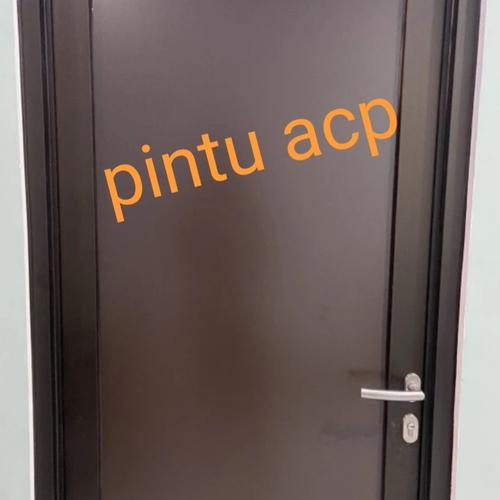 Jual pintu acp - Hitam - Kab. Bogor - KAILASH ALUMINIUM | Tokopedia