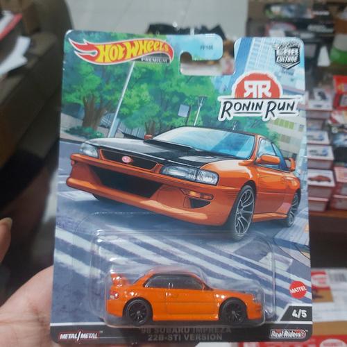 Jual Hot Wheels Premium Ronin Run Subaru Impreza 22b-Sti Version ...