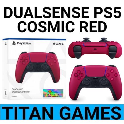 Jual Stik PS5 Dualsense Cosmic Red PS5 Wireless Controller Original ...