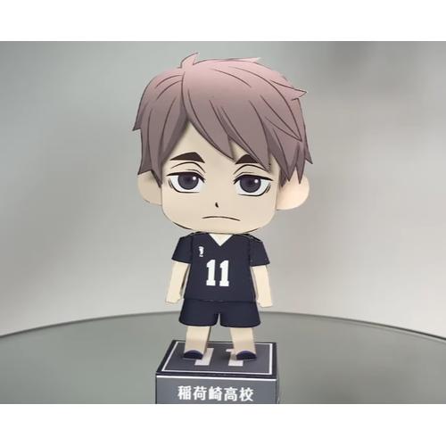 Jual ChiBi Osamu Miya Haikyu Papercraft - Kab. Bekasi - Papercraft ...