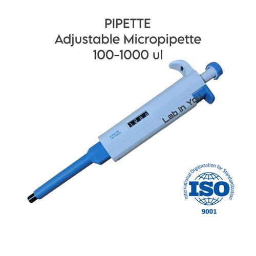 Jual Mikropipet 100-1000 ul/ Adjustable Micropipette PIPETTE ...