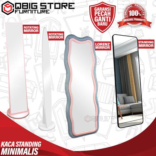 Jual Standing Mirror Mee Do Aesthetic Kaca Cermin Full Body Mirror ...