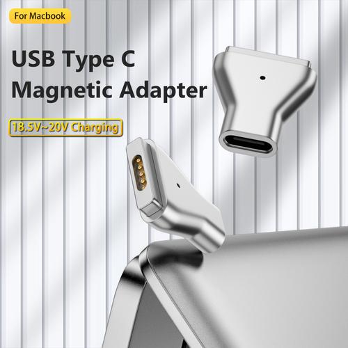 Jual USB Type C PD Female to Magsafe Plug Magnetic Adapter for MacBook ...