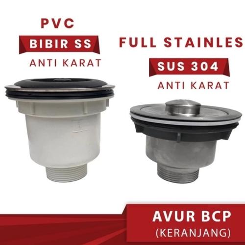 Jual Avur bak cuci piring afur saringan bcp kitchen sink pvc stainless ...
