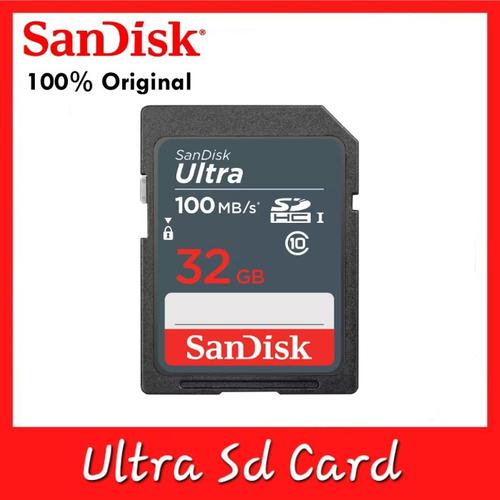 Jual SANDISK SDCARD ULTRA 32GB 48MB/S CLASS 10 - SDHC CARD 32 GB UHS-I - 100MB - Jakarta Pusat ...