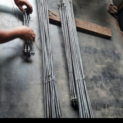 Jual besi trekstang m10 p 1,1 m ( 4 mur + 2 ring) - Kab. Tangerang ...