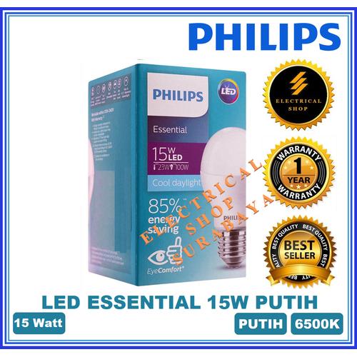 Jual PHILIPS LAMPU LED ESSENTIAL 15W 15 W WATT PUTIH (GARANSI & GROSIR) ESS - Kota Surabaya ...