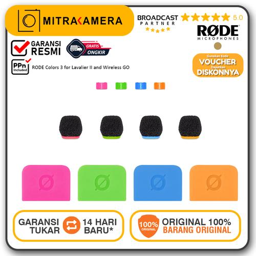 Jual RODE Colors 3 for Lavalier II and Wireless GO - Jakarta Selatan ...