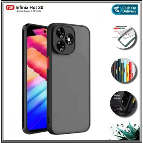 Jual Case Infinix Hot 30 Smart 7 Choise Armor Matte Aero Slim Casing ...
