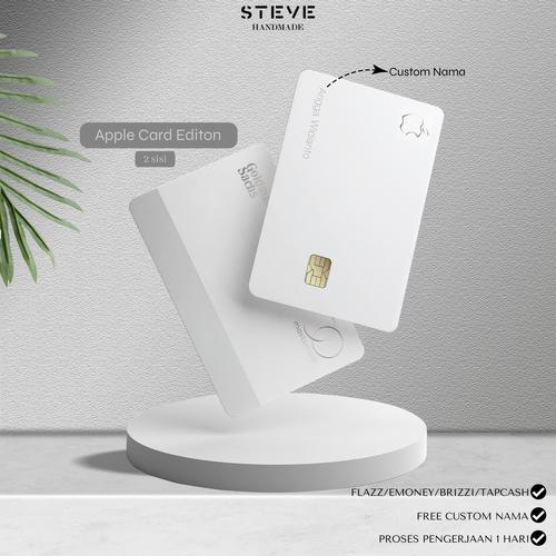Promo Flazz Gen 2 Emoney Brizzi Tapcash Apple Card Custom Nama UV Print ...