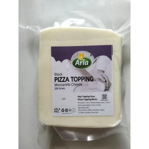 Jual Block Pizza Topping Mozzarella Cheese Arla (Keju Tepung Pizza ...