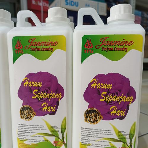 Jual Perfume Laundry Jasmine Pelicin Pewangi Jasmine 1 liter 1000ml ...