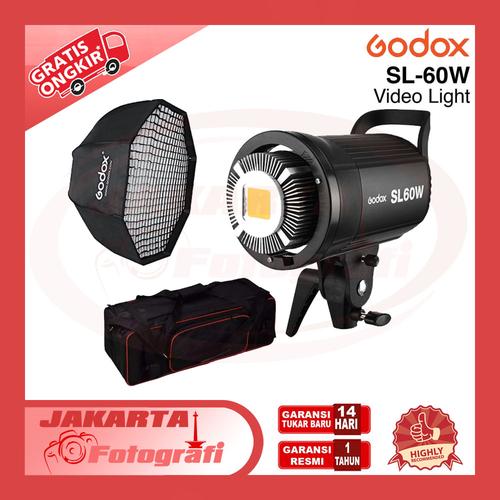 Promo GODOX SL60W SL-60W - SL 60 W Studio LED Video Continuous Paket ...