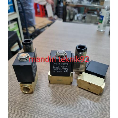 Jual solenoid valve kuningan drat 3/8'' inch max 16 bar 100% - Jakarta Barat - mandiri teknik92 ...