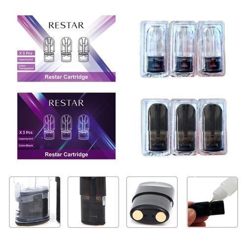 Promo RELX Compatible Refillable Cartridge merk RESTAR cocok sama RELX ...