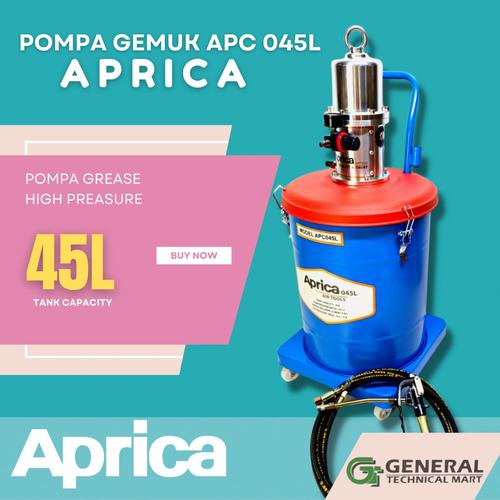 Jual High Pressure Grease 45L, Pompa Gemuk Angin APC-045L APRICA ITALY ...