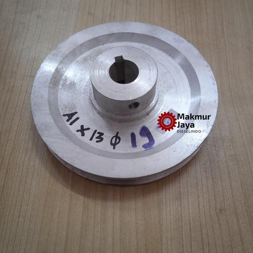 Jual PULLEY PULLY PULI JALUR ALUMUNIUM A1 X 5 inch /12,7 cm as 19 & 20 ...