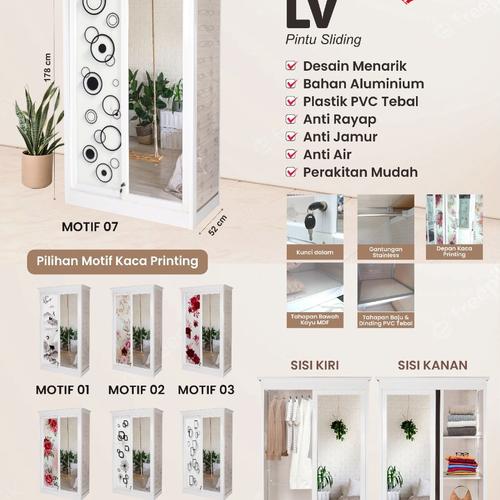 Jual Lemari Pakaian LV Dan Gucci 2 pintu Sliding - Kota Makassar - Mebel Plastik Makassar ...