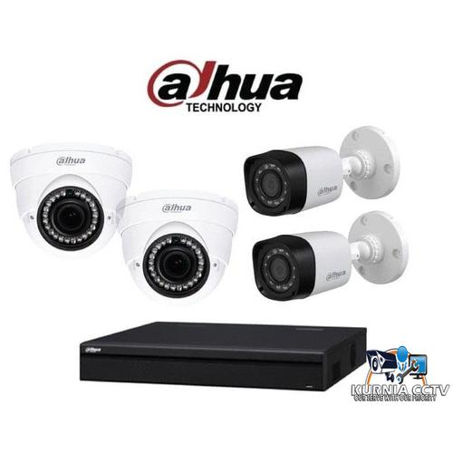 Jual Paket CCTV Dahua 4 Channel 4 Kamera 2 MP 1080P FULL HD - Tanpa ...