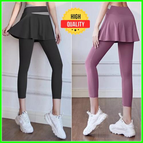 Jual Yoga Pants Legging Sport Celana Olahraga Wanita Rok Leging Senam ...