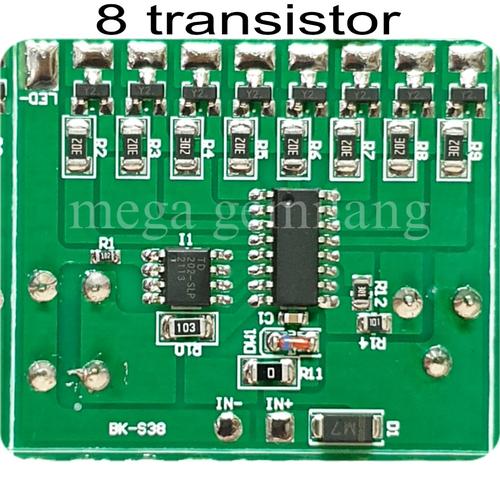 Jual Kit Modul Led 8 jalur 8 transistor 10 kombinasi BK S38 - Jakarta ...