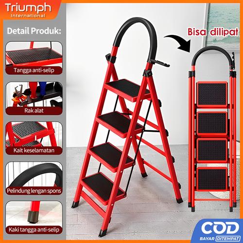 Promo Tangga 3/4/5/6 step Kuat Dan Kokoh / Tangga Baja Minimalis Rumah ...