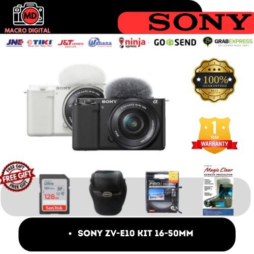 Jual SONY ZV E10 / SONY ZVE10 MIRRORLESS CAMERA KIT 16-50MM - BODY ONLY ...