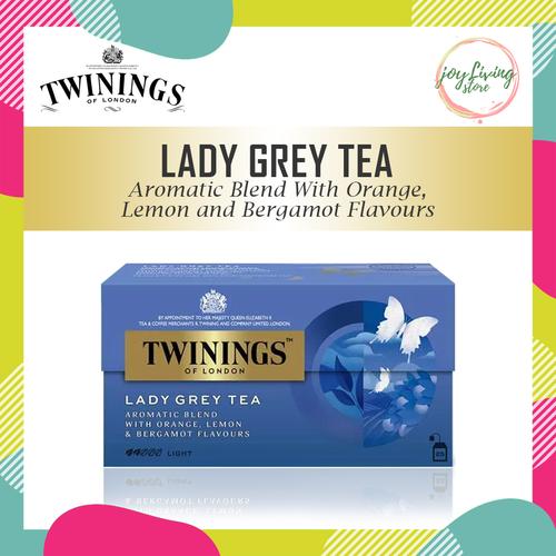 Promo Teh Hitam Twinings Lady Grey Tea 25 x 2gr Teh Kantong Black Tea ...