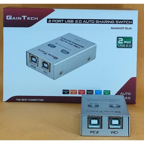 Jual Gaintech Printer Sharing 1 Printer 2 Komputer Auto Switch USB - Jakarta Pusat - Sistem ...