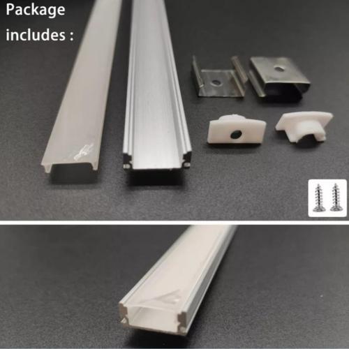 Jual HOUSING RUMAH LED STRIP U SHAPE ALUMUNIUM TEBAL PER 1 METER ...