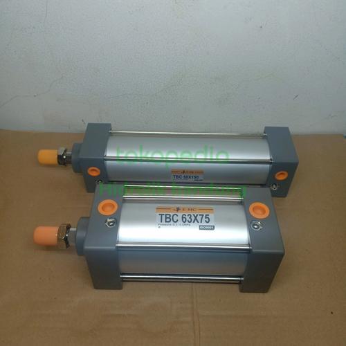 Jual CYLINDER PNEUMATIC EMC TBC BORE/TABUNG 80MM BODY MODEL KOTAK - TBC ...