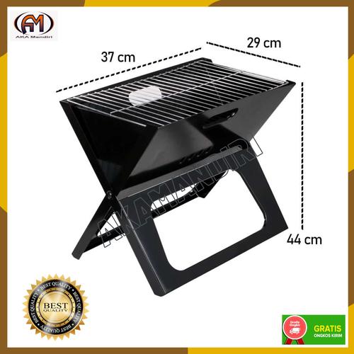 Jual Alat Panggang Arang BBQ Lipat Alat Bakar bakaran Outdoor Grill ...