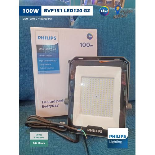 Jual Lampu Sorot Philips BVP151 100W 12000lm Glass - Putih - Kota Bekasi - Philipsbekasi | Tokopedia