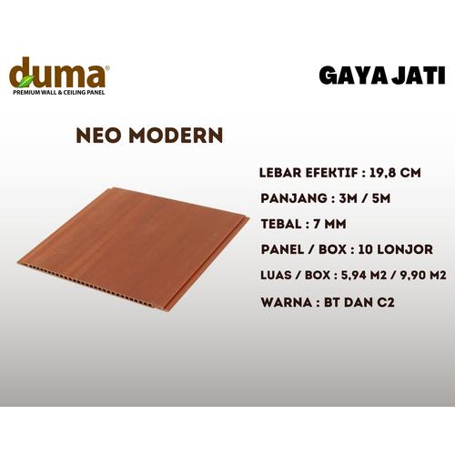 Jual DUMA PANEL WPC TIPE NEO MODERN - 5M, BT - Kota Denpasar - Gaya ...