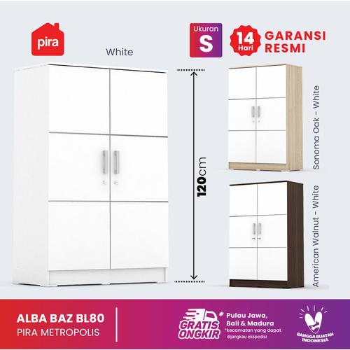 Promo PIRA METROPOLIS - ALBA BAZ BL 80 Lemari Pakaian Anak Cicil 0% 3x ...