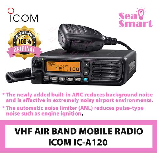 Jual ICOM IC-A120 A-120 RIG AIRBAND TRASCEIVER ORIGINAL/ HT RIG AIRBAND - Jakarta Utara - SEA ...