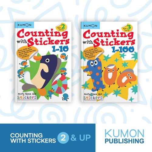Jual KUMON - Counting with Stickers (2 and up) - Kota Tangerang Selatan ...