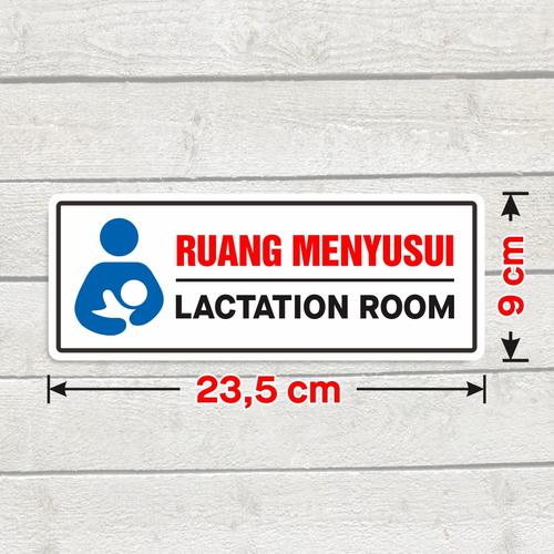 Jual Stiker Sign Ruang Menyusui Sticker Pintu Lactation Room - Jakarta ...