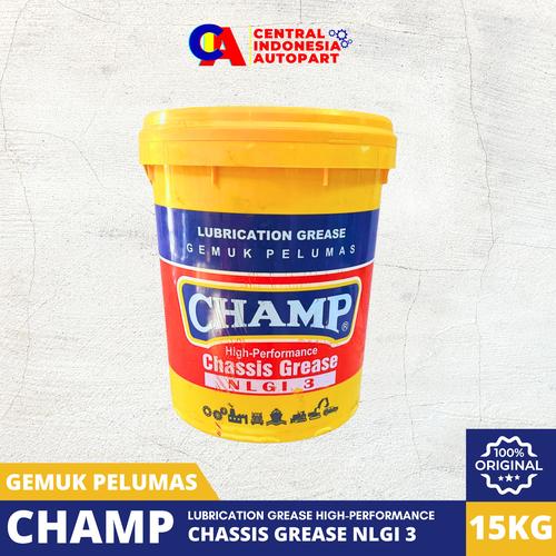 Jual Gemuk Pelumas Chassis Champ Multi Purpose Grease 15kg - Kota ...