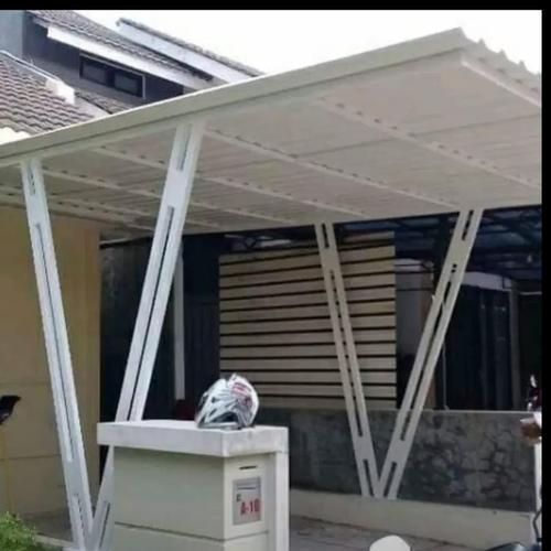 Jual kanopy rumah rangka atap alderon singgel layer - Kab. Bantul ...