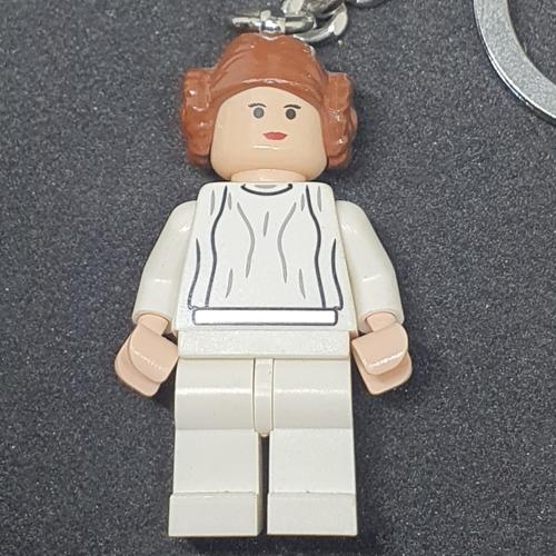 Jual Lego Keychain Minifigure Princess Leia Star Wars Original - Kota ...