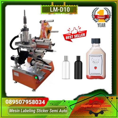 Jual Mesin Labeling Stickter Semi Automatic Botol Kotak Round Sticker ...