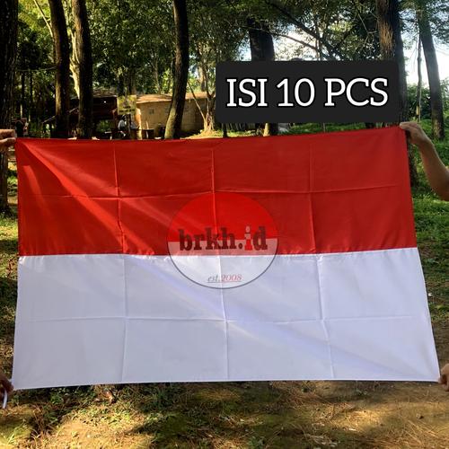 Jual isi 10 pcs bendera merah putih besar 150x100 - Kab. Kuningan ...