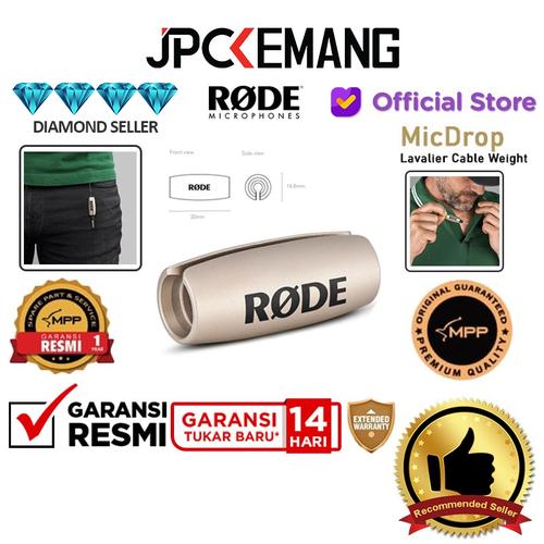 Promo Rode MicDrop Lavalier Cable Weight Rode Mic Drop ORIGINAL - Jakarta Selatan - JPCKemang ...