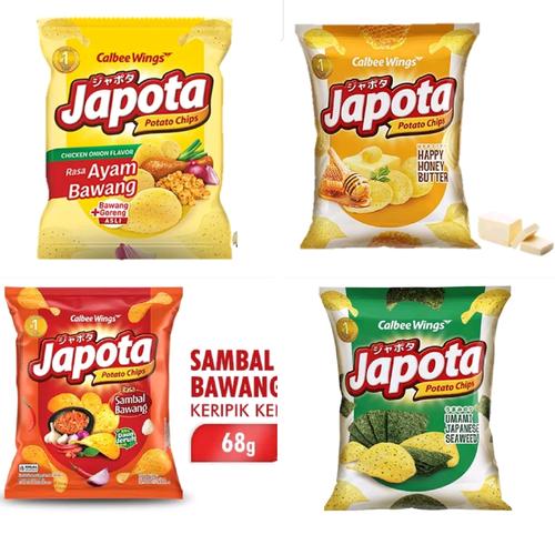 Jual JAPOTA SNACK 68GR ISI 30 - SAMBAL BAWANG - Kab. Merauke - CAHAYA ...