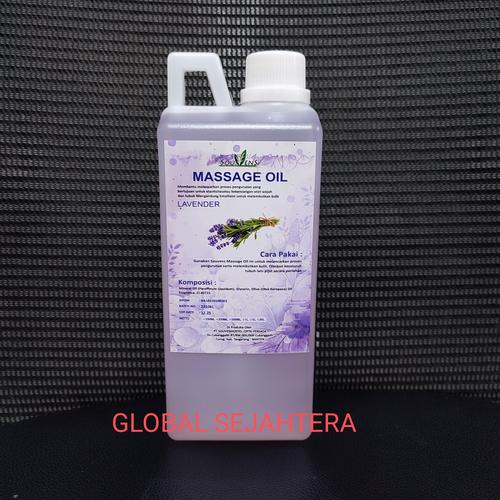 Jual oil massage / massage oil kemasan 1 liter / minyak pijat kemasan 1 ltr - non parfume - Kab ...
